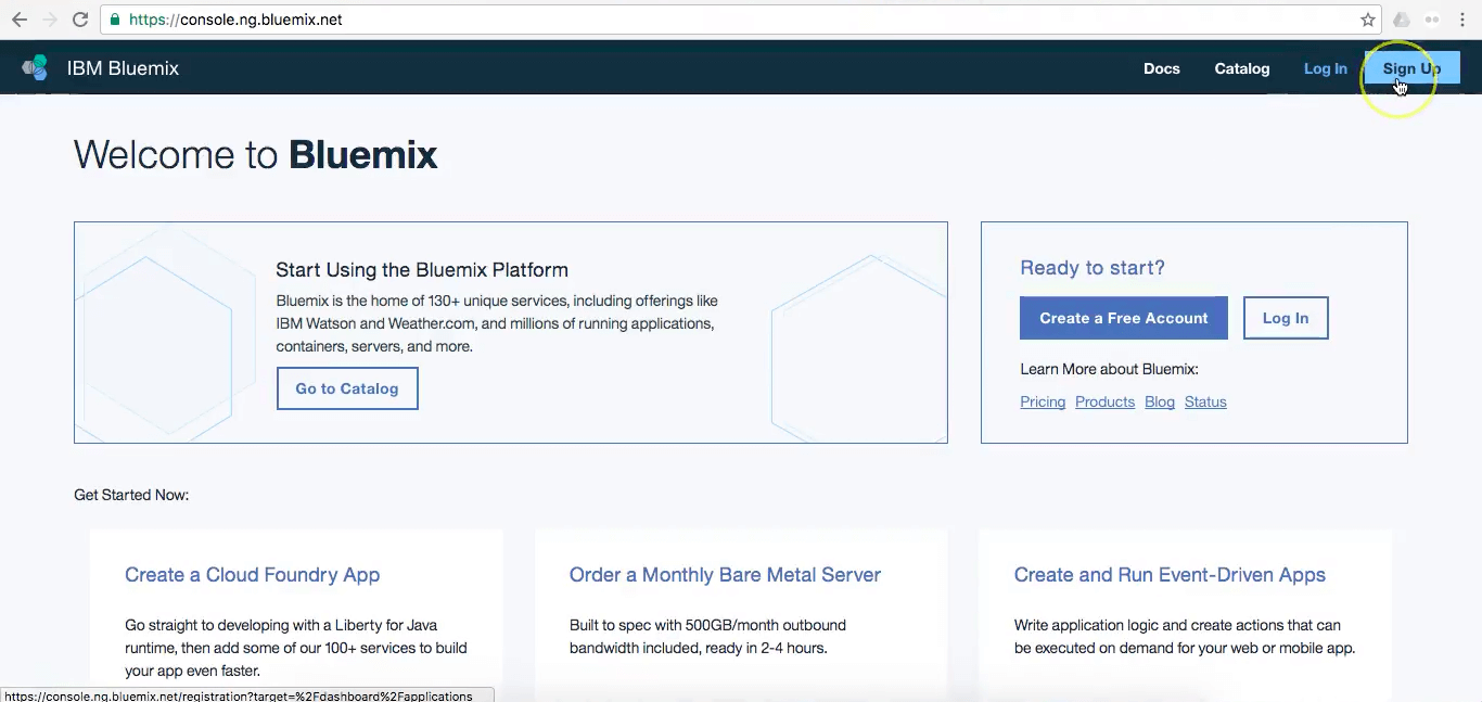 Berkenalan dengan Bluemix - IBM Bluemix Mobile Platform