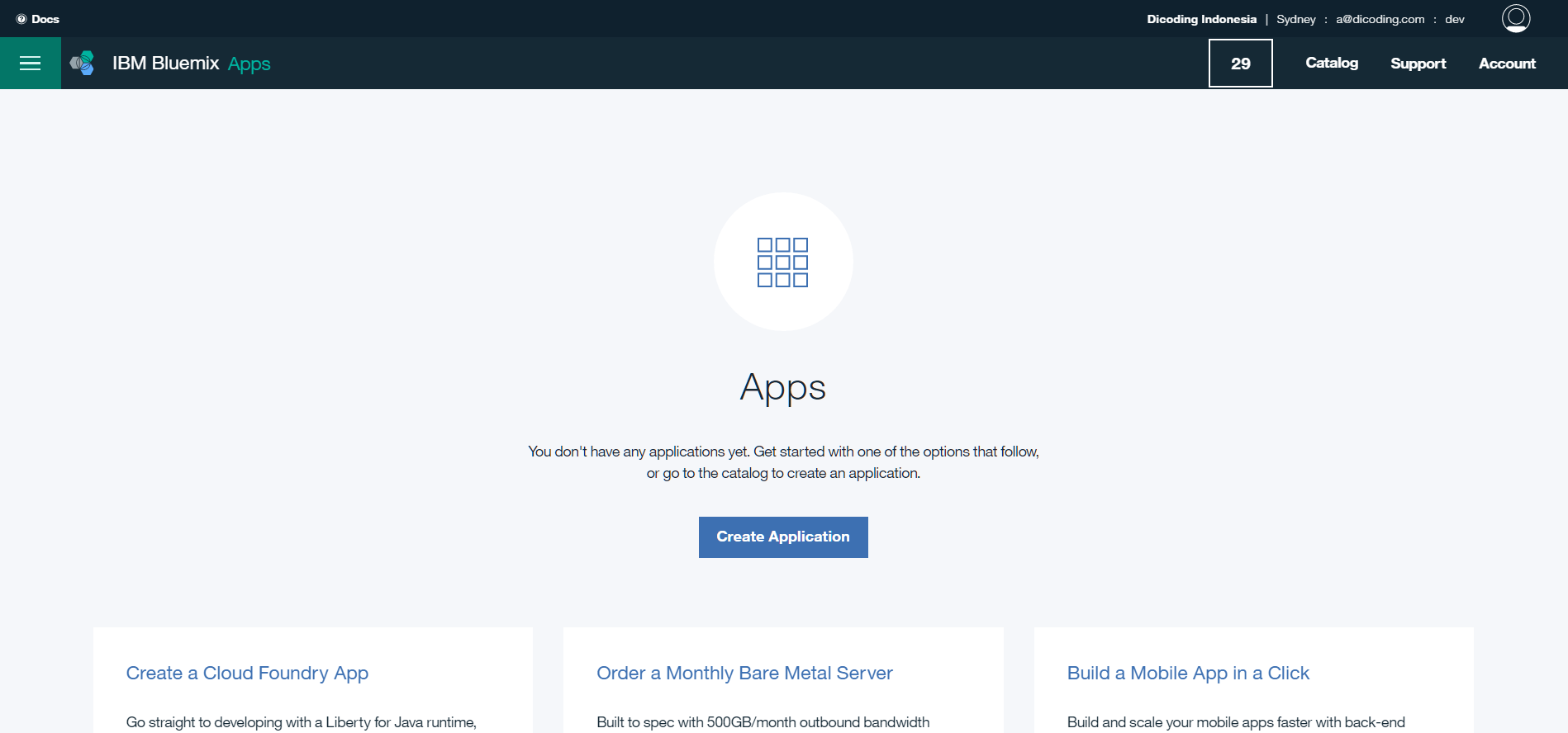 Berkenalan dengan Bluemix - IBM Bluemix Mobile Platform