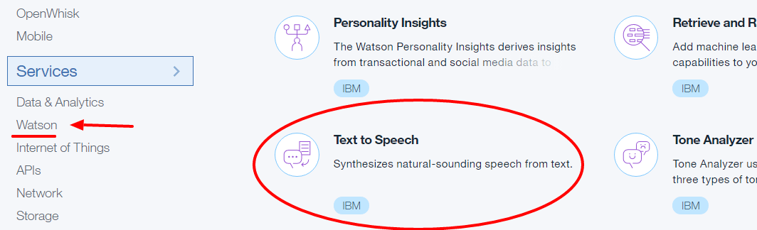 Integrasi dengan Watson : Text-to-Speech - IBM Bluemix Mobile Platform Integrasi dengan Watson : Text-to-Speech - IBM Bluemix Mobile Platform